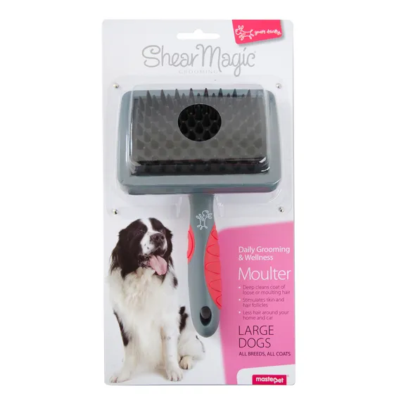 Yours Droolly Shear Magic Moulting Brush For Large Dogs - Pets Warehouse