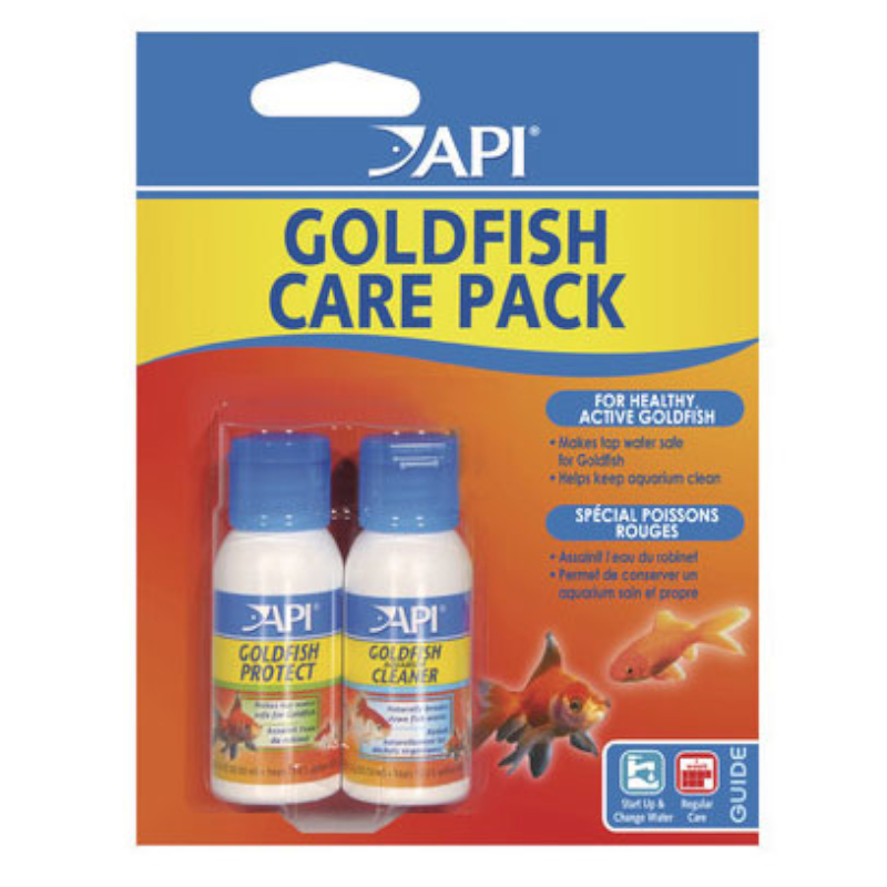 API Goldfish Care Pack ^46B - Pets Warehouse